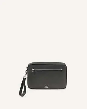 Valentino Garavani Vlogo Signature Pouch - Black
