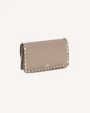 Valentino Garavani Rockstud Chain Wallet