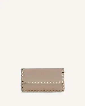 Valentino Garavani Rockstud Chain Wallet - Pink
