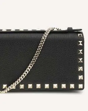 Valentino Garavani Rockstud Chain Wallet