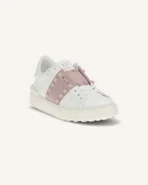 Valentino Garavani Open Rockstud Sneakers - White