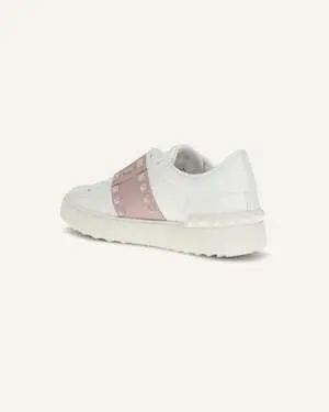Valentino Garavani Open Rockstud Sneakers - White