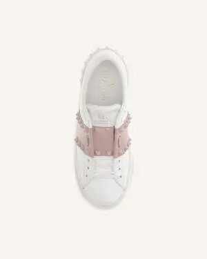 Valentino Garavani Open Rockstud Sneakers - White