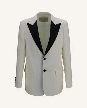 Valentino Garavani Two-tone Wool Jacket