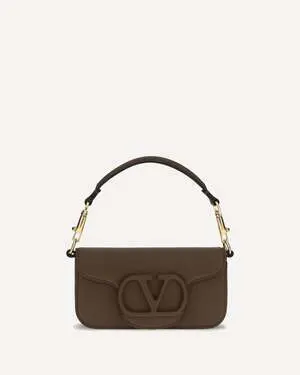 Valentino Garavani Mini Locò Shoulder Bag In Calfskin