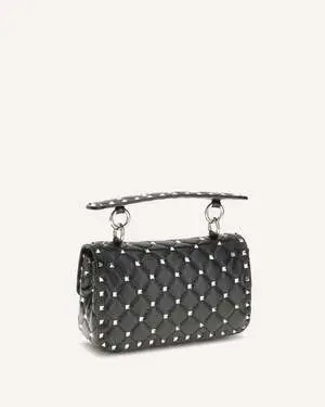 Valentino Garavani Rockstud Spike Mini Top Handle Bag In Nappa