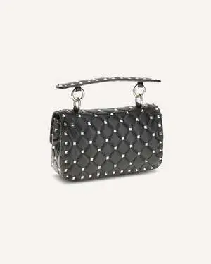 Valentino Garavani Rockstud Spike Mini Top Handle Bag In Nappa