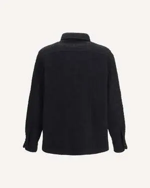 Valentino Garavani Textured High-neck Jacket