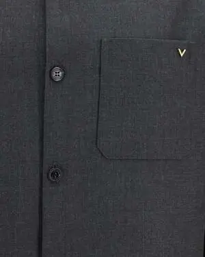 Valentino Garavani Vlogo Wool Blend Jacket