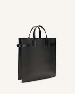 Valentino Garavani Medium Antibes Grained Leather Shopping Bag