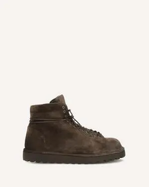 Marsèll Pallottola Suede Lace-up Ankle Boots - Brown