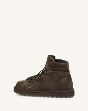 Marsèll Pallottola Suede Lace-up Ankle Boots - Brown