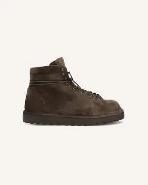 Marsèll Pallottola Suede Lace-up Ankle Boots - Brown