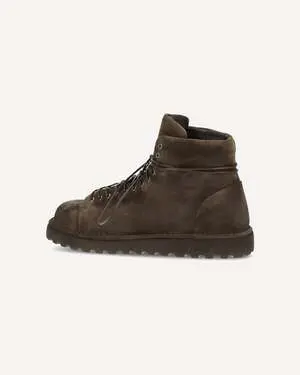 Marsèll Pallottola Suede Lace-up Ankle Boots - Brown
