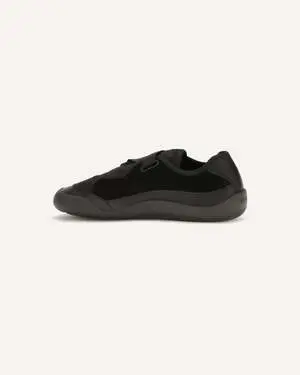 Prada Speedrock Leather And Mesh Sneakers