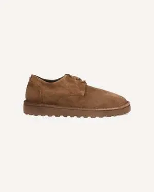Marsèll Sancrispa Alta Suede Derby Shoes - Brown