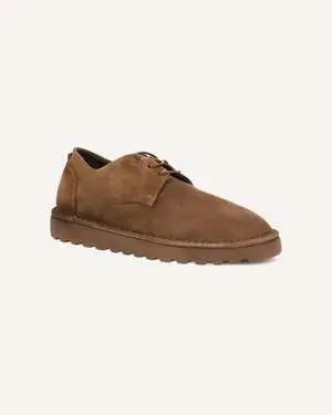 Marsèll Sancrispa Alta Suede Derby Shoes - Brown