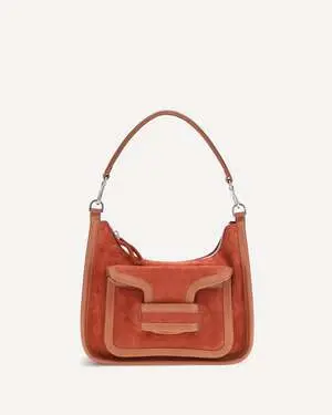 Pierre Hardy Alpha Day Miss Leather Shoulder Bag - Red