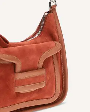 Pierre Hardy Alpha Day Miss Leather Shoulder Bag