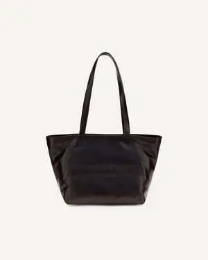 Alexander Wang Medium Punch Leather Tote Bag - Brown