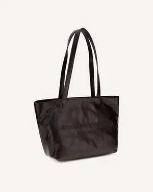 Alexander Wang Medium Punch Leather Tote Bag - Brown