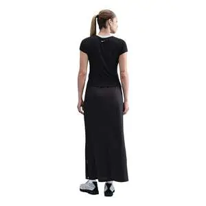 Nike Chill Knit Slim Cropped T-shirt - Black/white/white