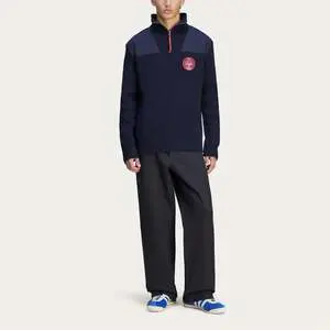 Adidas X C.p. Company Spzl Half Zip Sweatshirt Asia Sizing - Navy