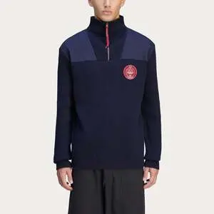 Adidas X C.p. Company Spzl Half Zip Sweatshirt Asia Sizing - Navy