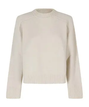 Soeur Ribbed Knit Crew Neck Sweater - No