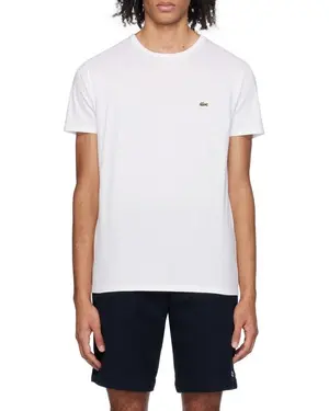 Lacoste Logo-patch Crewneck T-shirt