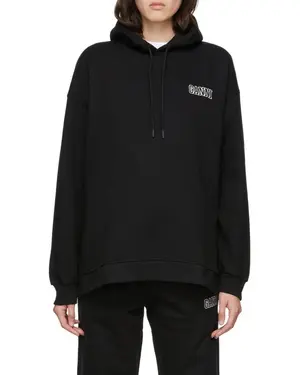 GANNI Oversized Hooded Sweatshirt