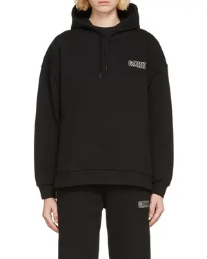 GANNI Oversized Hooded Sweatshirt