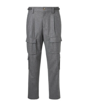 Brunello Cucinelli Virgin Wool Cargo Pants