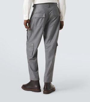Brunello Cucinelli Virgin Wool Cargo Pants