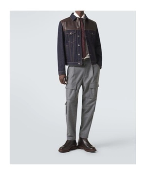 Brunello Cucinelli Virgin Wool Cargo Pants