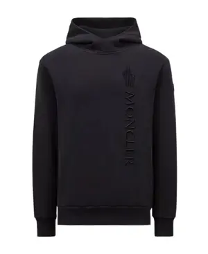 Moncler Logo Detailed Long Sleeved Hoodie