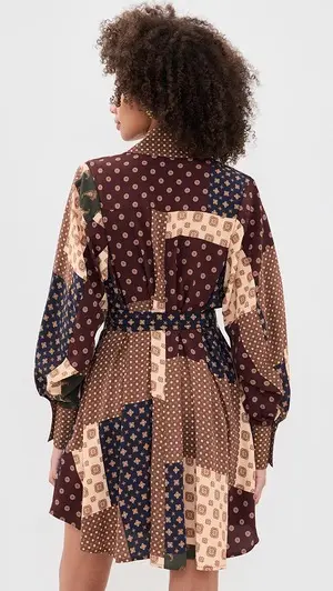 Zimmermann Tuck Mini Dress