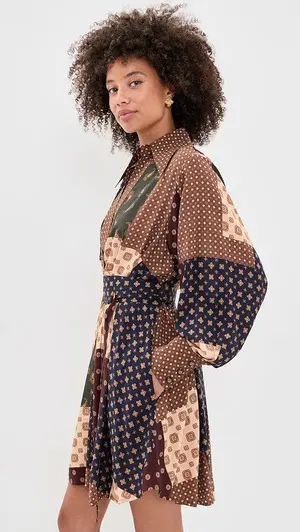Zimmermann Tuck Mini Dress