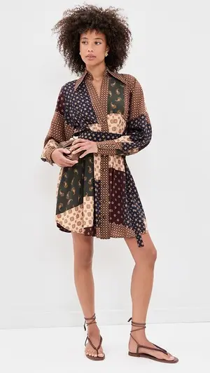Zimmermann Tuck Mini Dress