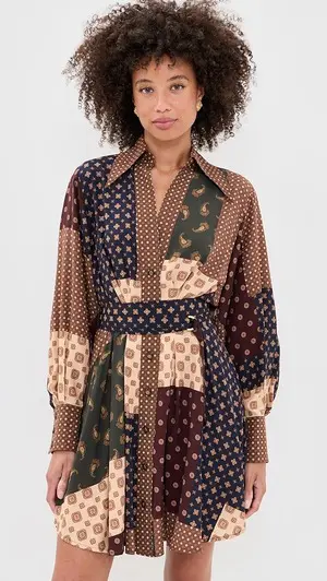 Zimmermann Tuck Mini Dress