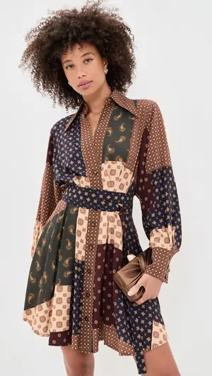 Zimmermann Tuck Mini Dress