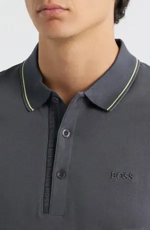 BOSS Paule Tipped Polo