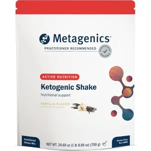 METAGENICS Ketogenic Low Carb Protein Shake Powder Vanilla 14 Servings