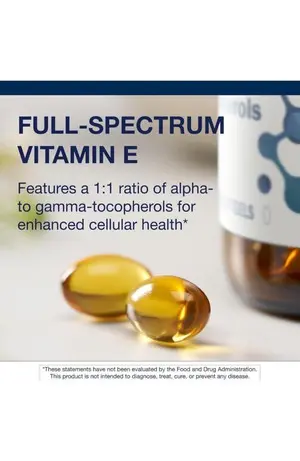 METAGENICS Vitamin E Mixed Tocopherols High Potency Antioxidant Supplement 60 Softgels