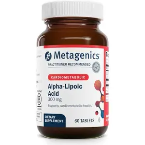 METAGENICS Alpha-lipoic Acid 300 Mg Metabolism And Antioxidant Support Supplement 60 Tablets - None