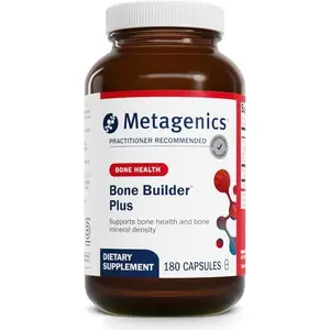 METAGENICS Bone Builder Plus High-absorption Calcium Supplement Capsules 180 Capsules - None