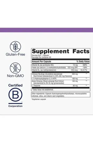 METAGENICS Serosyn L-theanine Calming Supplement Capsules 90 Capsules