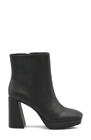 Charles By Charles David Narah Block Heel Platform Bootie - Black-sm