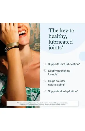 YOUTHEORY Hyaluronic Acid Advanced Joint Support Supplement 120 Vegetarian Capsules
