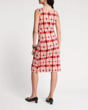 FRANCES VALENTINE Swan Shift Dress Lollipop